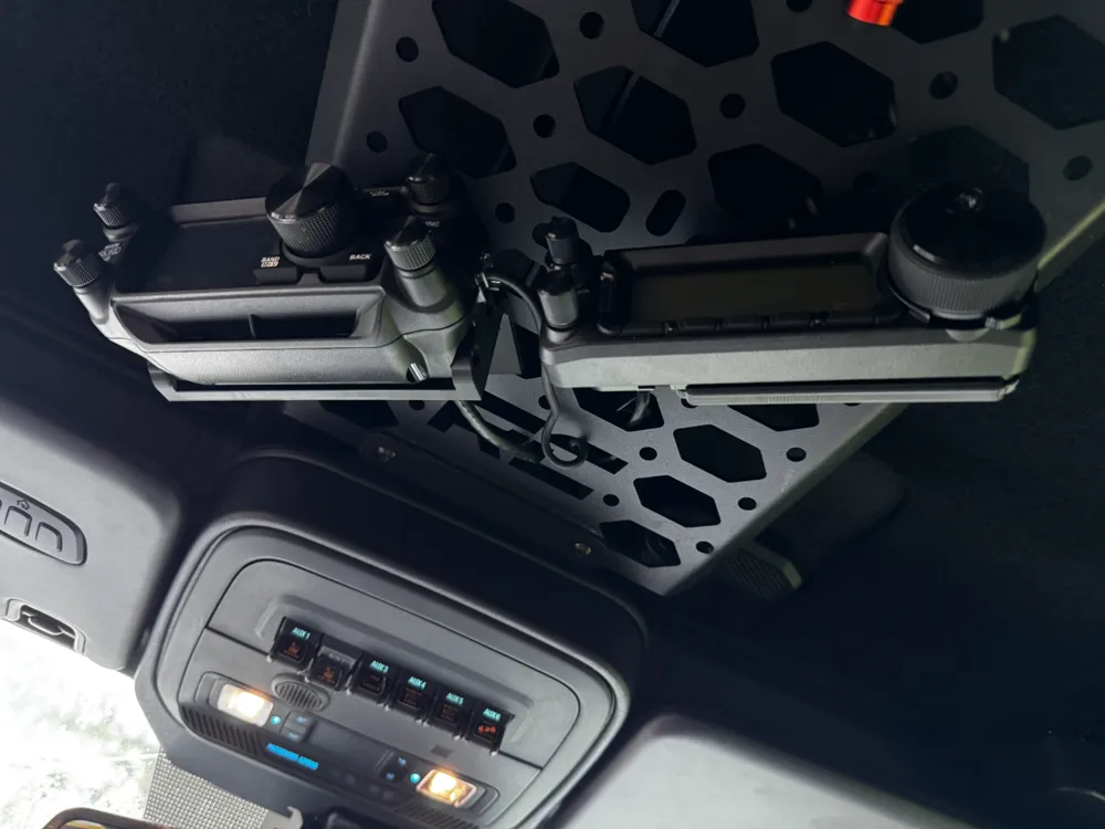 FT-891 Angled Overhead Mount by sgoyette - MakerWorld