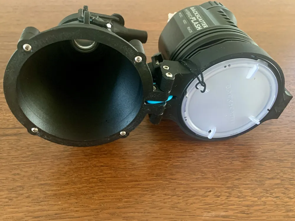 Backscatter HF-1 Flip Snoot - Free 3D Print Model - MakerWorld