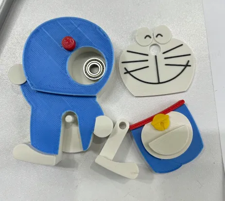 Doraemon Ramp Walker Doraemon ramp walking toy - Free 3D Print Model ...