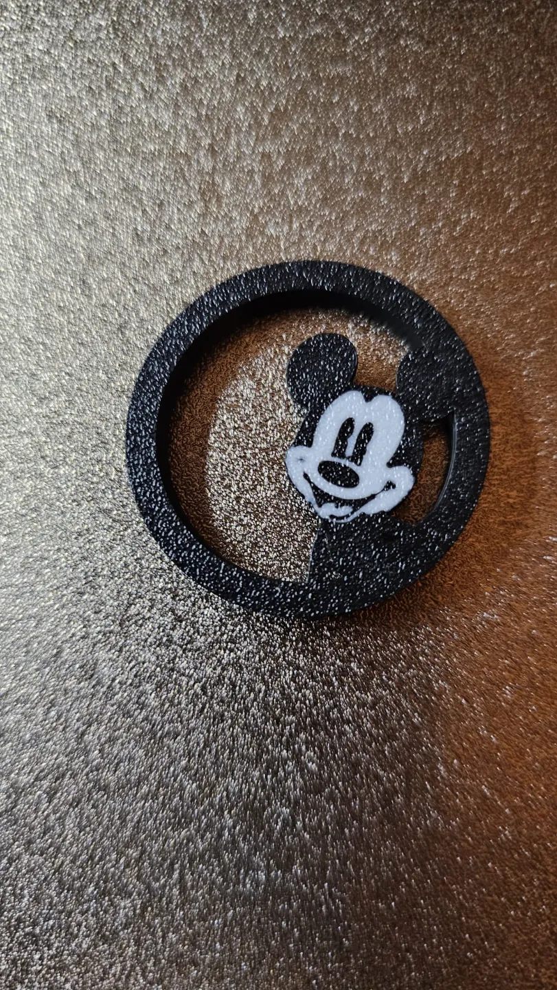 Mickey Mouse P1S/P1P Fan Cover by Barika - MakerWorld