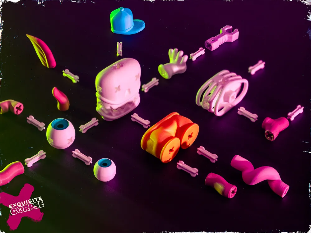 EXQUISITE CORPSE: The Morbid Monster Mash-Up Toy by abroerman ...