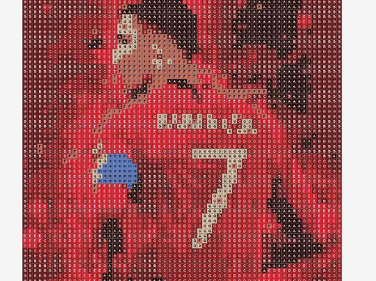 Ronaldo Pixel Art Puzzle - World Cup Edition by Iconic_3DPrints ...