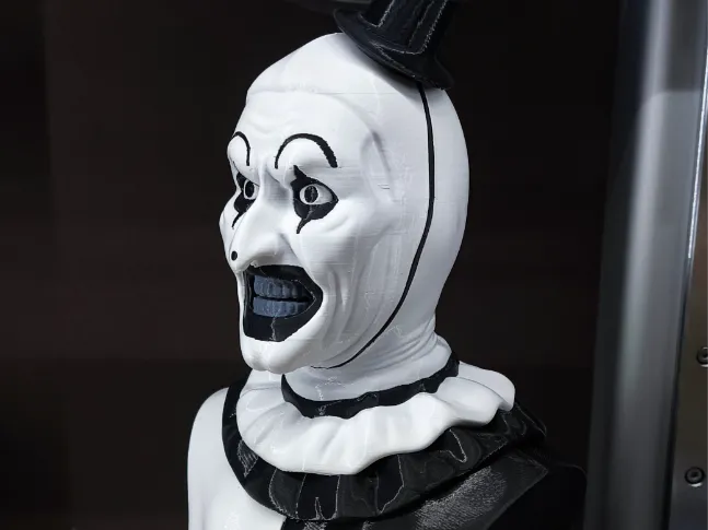 Terrifier - Art the Clown Bust (AMS Ready) - Free 3D Print Model ...