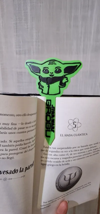 STAR WARS GROGU THE MANDALORIAN bookmark Marcador libros STAR WARS ...