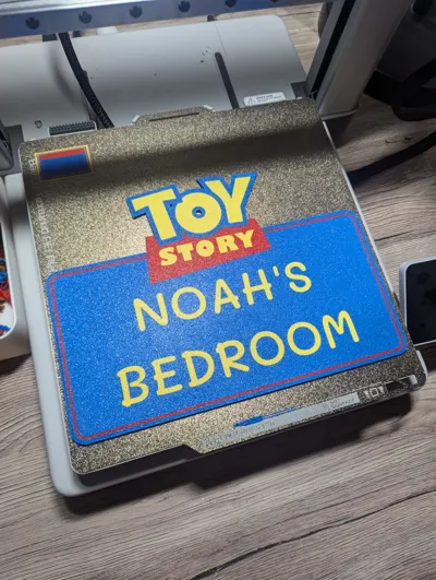 Toy Story Name Sign (Editable text) by shanehoggatt MakerWorld ...