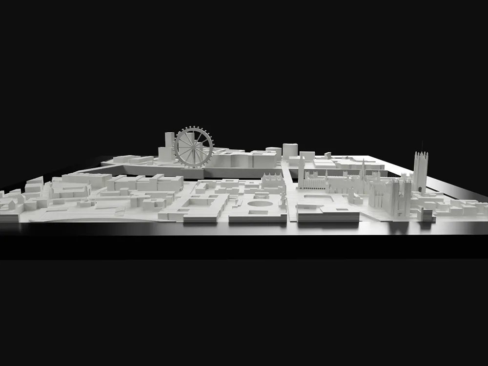 LONDON 3D CITY FRAME SQUARE PICTURE by thomaspaglierani - MakerWorld