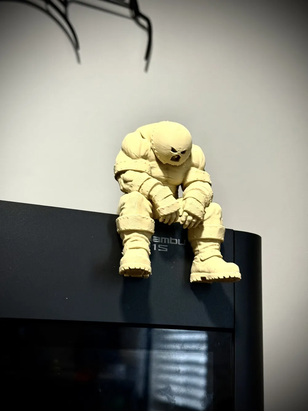 Sad Juggernaut Edge Sitter Figurine! - Free 3D Print Model - MakerWorld