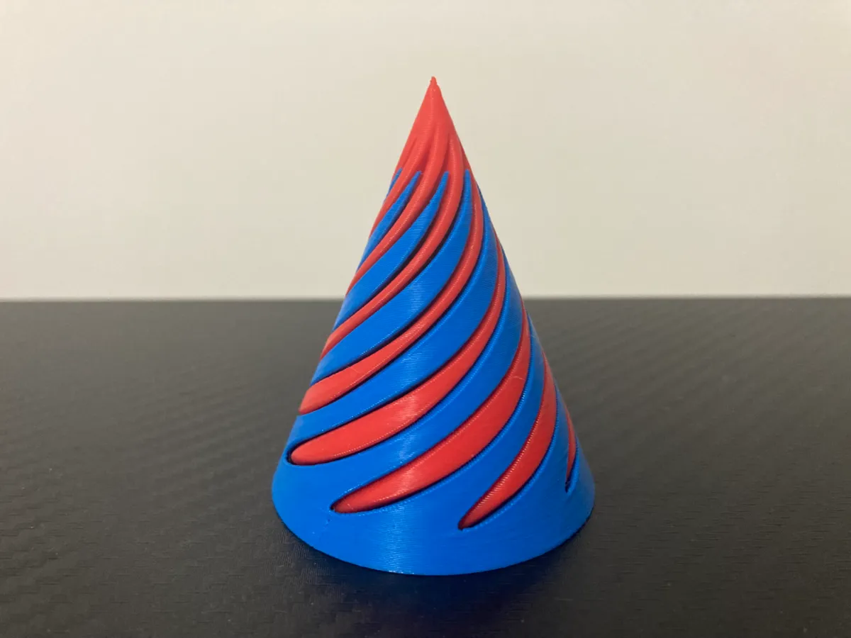 Impossible Passthrough Cone Fidget - Free 3D Print Model - MakerWorld