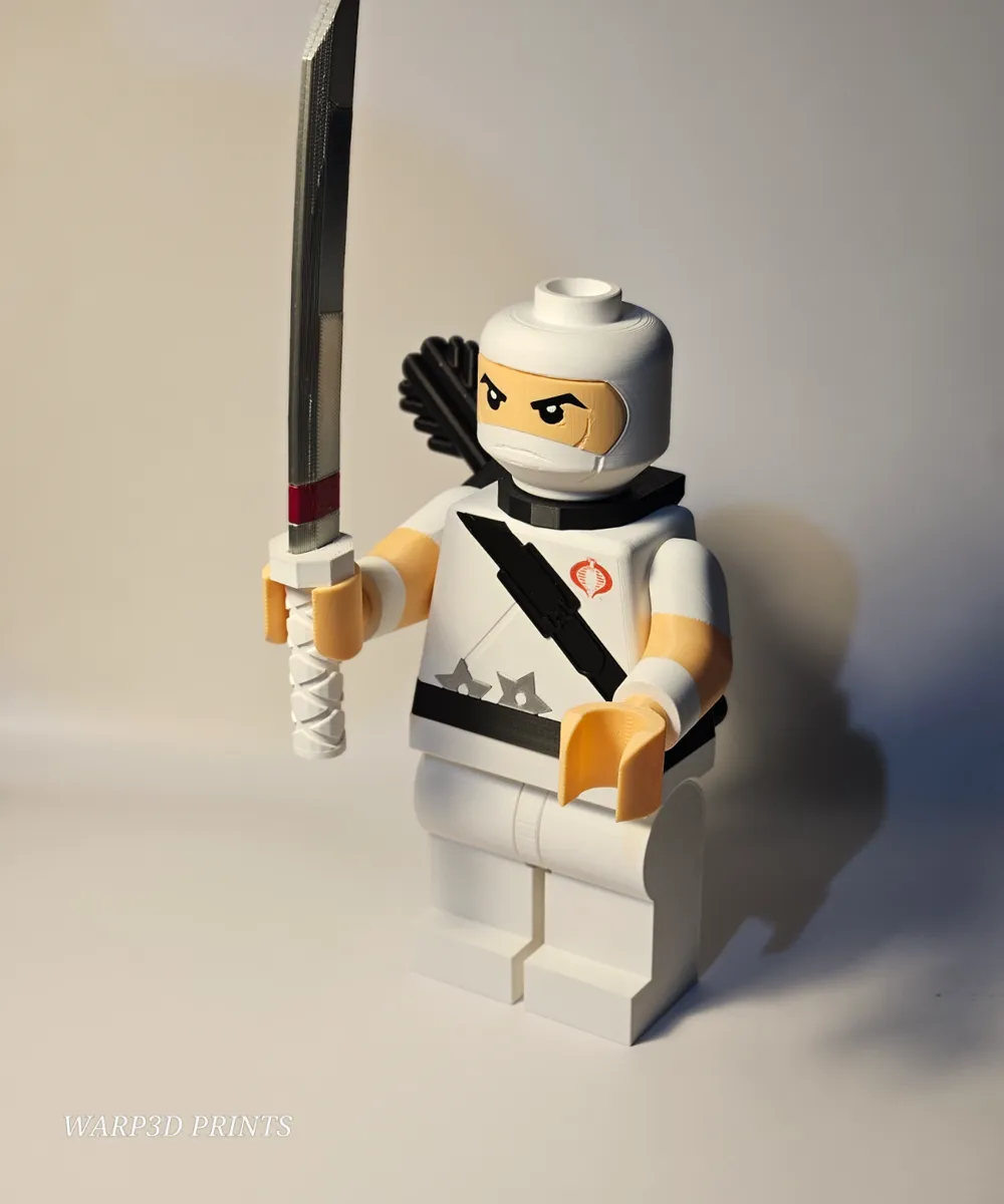 BIG BRICK **STORM SHADOW** COBRA by Warp3D Prints - MakerWorld