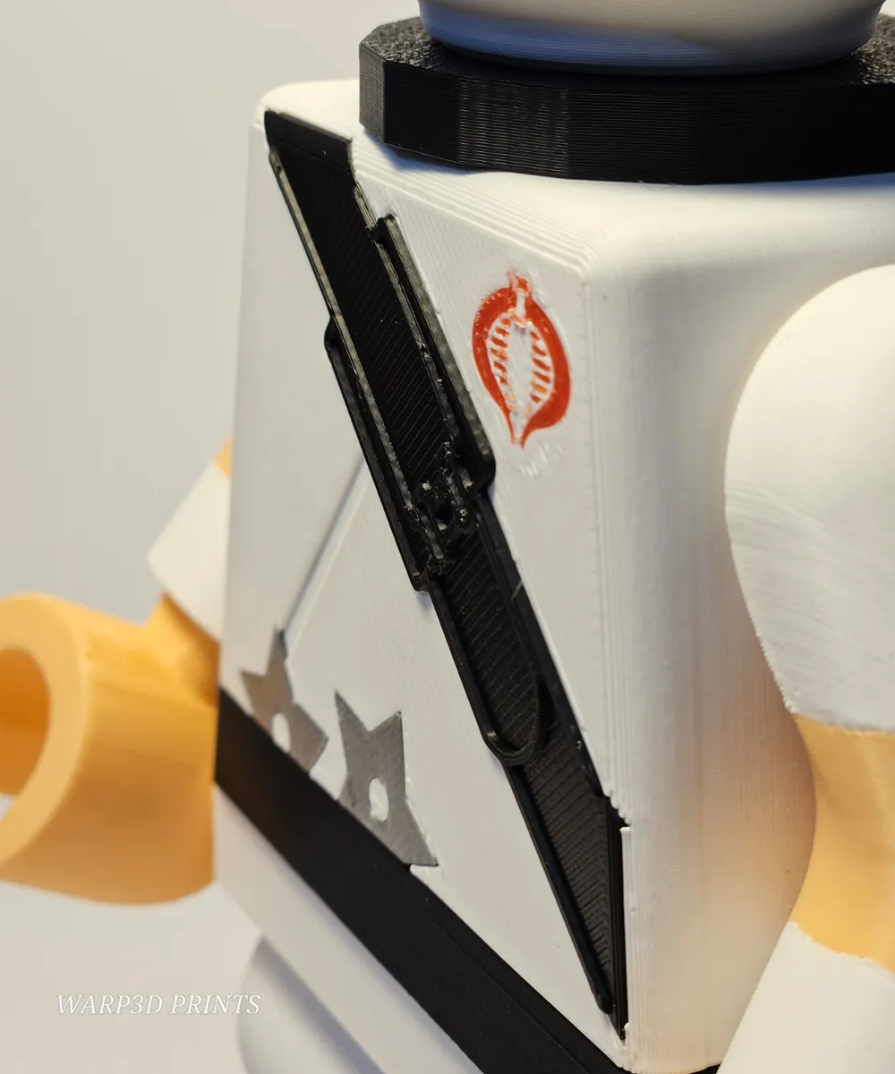 BIG BRICK **STORM SHADOW** COBRA by Warp3D PrintsMakerWorld: Download Free 3D Models