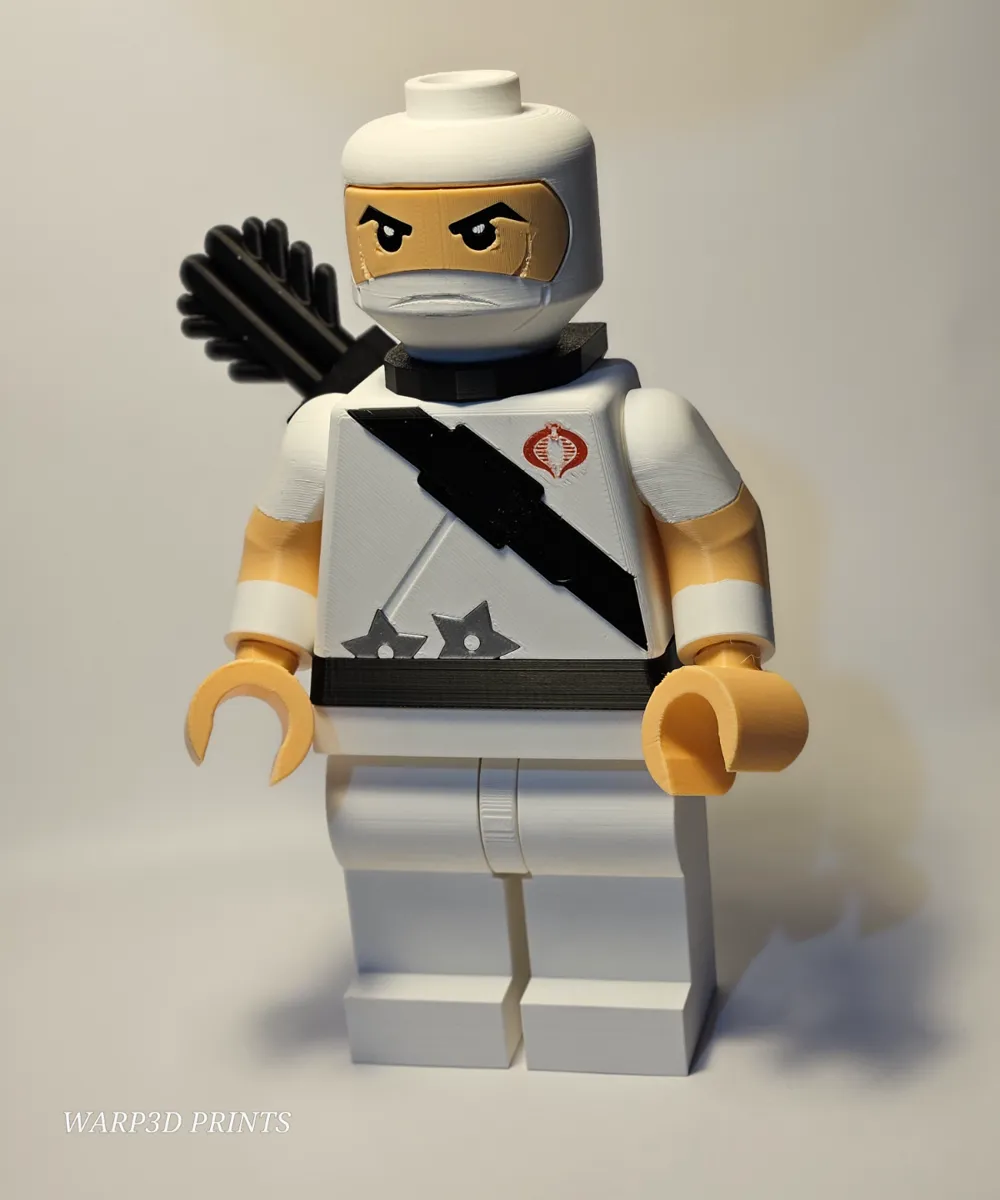 BIG BRICK **STORM SHADOW** COBRA by Warp3D Prints - MakerWorld