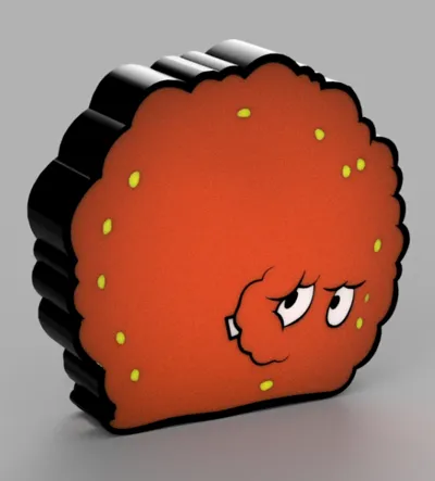 Aqua Teen Hunger Force ATHF Mooninite LED Lamp by BeeTee 3D - MakerWorld