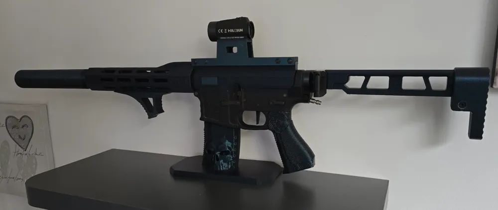 Skeleton Stock Airsoft M4 by sebastian.sahlfrank MakerWorld: Download ...