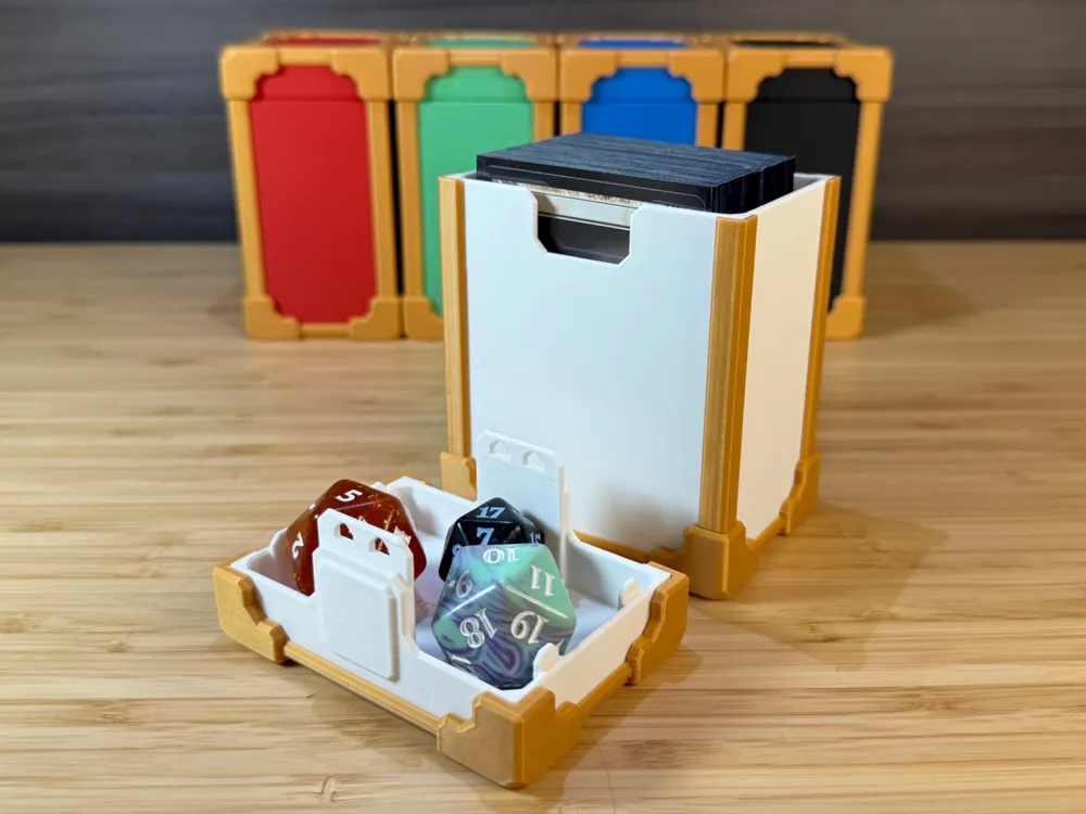 Armored TCG Deck Box | MtG | Pokemon | Lorcana by Printelangelo ...