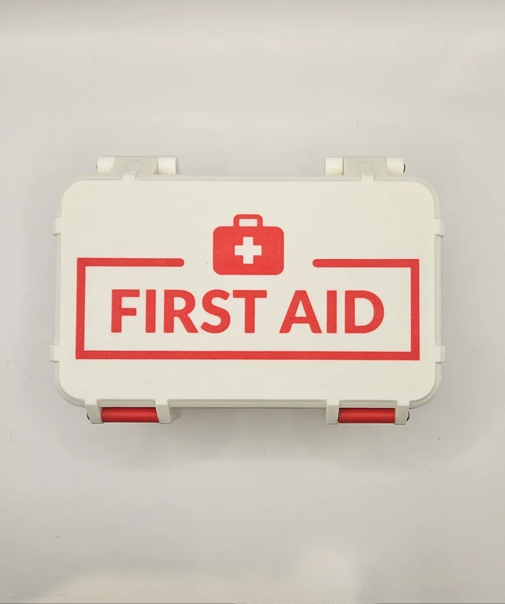 First Aid Box With lift out tray & Wall Mount - Free 3D Print Model ...