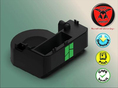 True 360-degree fan flow with toroidal channel Air-Stream-Freezer logo ...