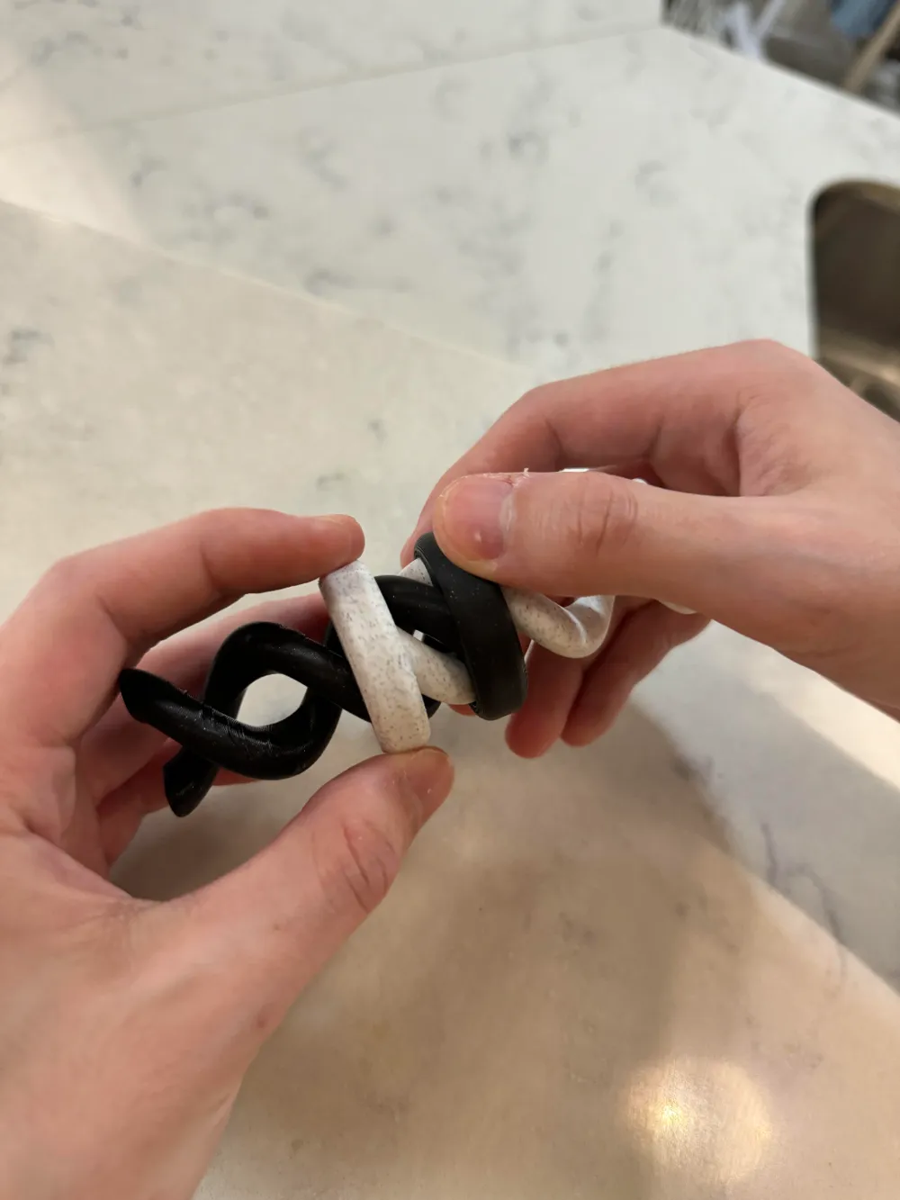 Interlocking Spiral Fidget Toy, No AMS Remixed by dhconr - MakerWorld