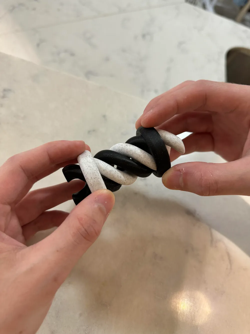 Interlocking Spiral Fidget Toy, No AMS Remixed by dhconr - MakerWorld