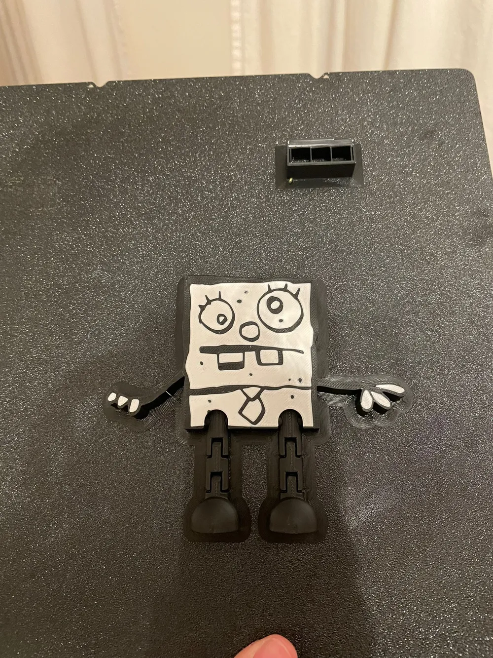 Easy print - Flexi Sitting DoodleBob - Free 3D Print Model - MakerWorld