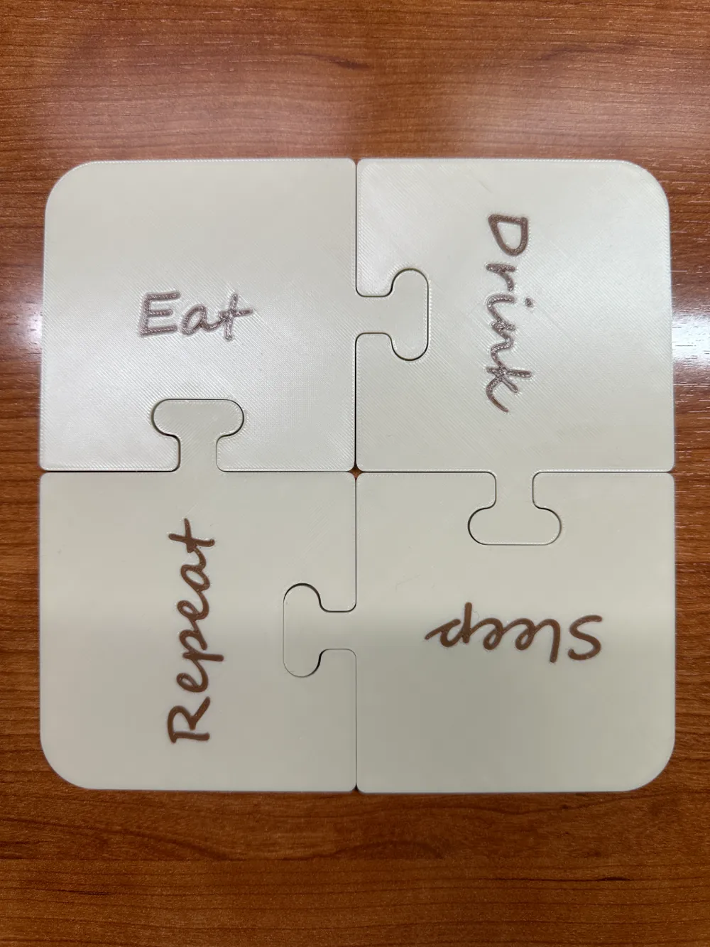 Puzzle Coasters by Onestis - MakerWorld