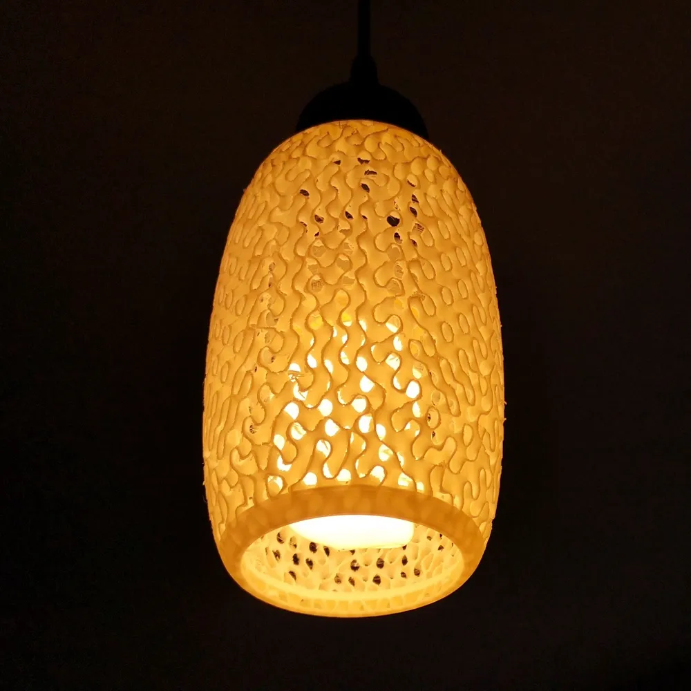 Gyroid Infill Lampshade by Boulder High School - MakerWorld
