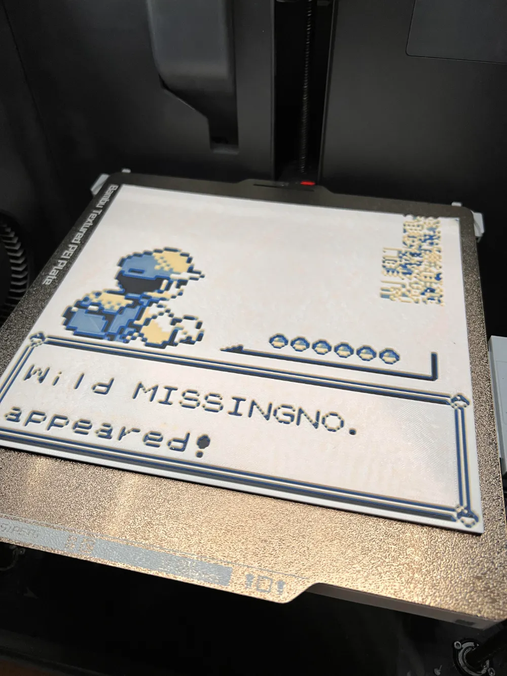 Wild Missingno Appeared Pokemon Hueforge by Codyinbody3 - MakerWorld