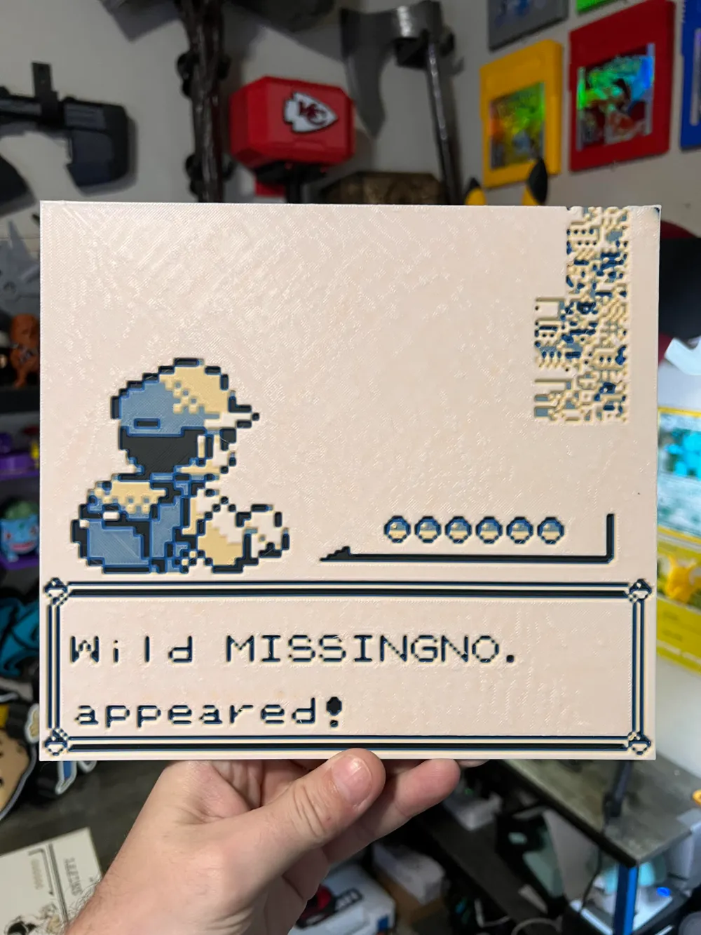 Wild Missingno Appeared Pokemon Hueforge by Codyinbody3 - MakerWorld