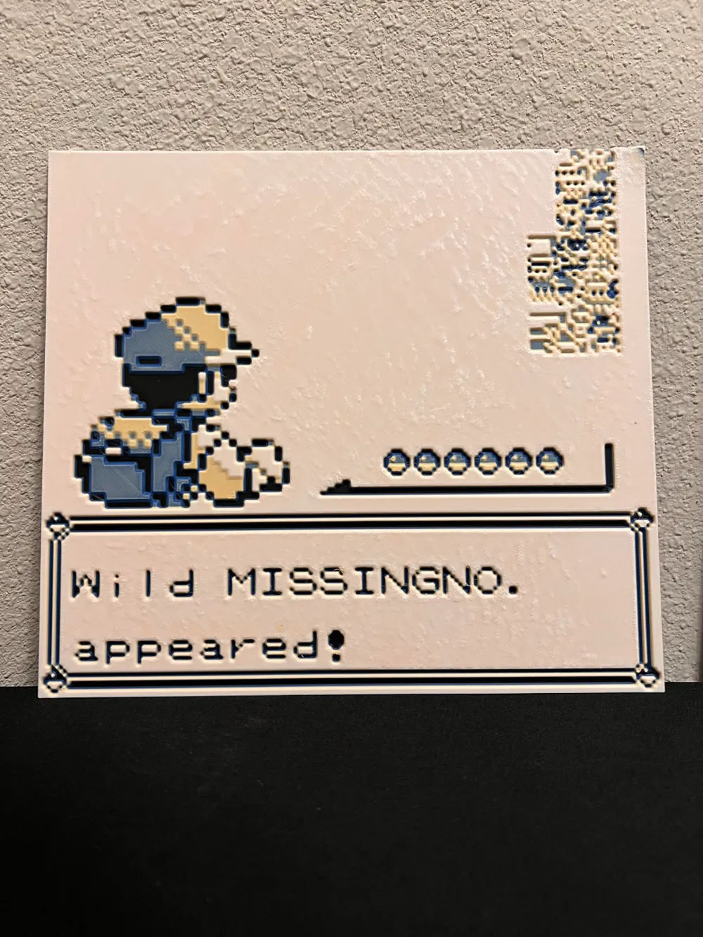 Wild Missingno Appeared Pokemon Hueforge by Codyinbody3 - MakerWorld