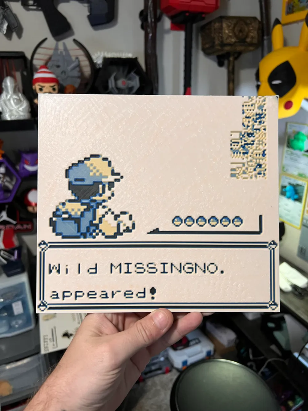 Wild Missingno Appeared Pokemon Hueforge by Codyinbody3 - MakerWorld