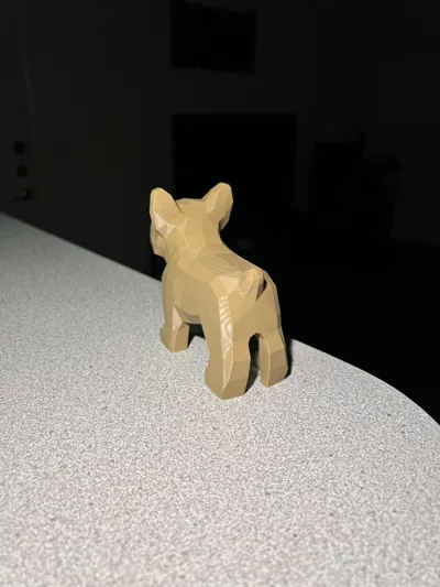 Big Brick French Bulldog Figure (AMS Required) by Lego Batman - MakerWorld