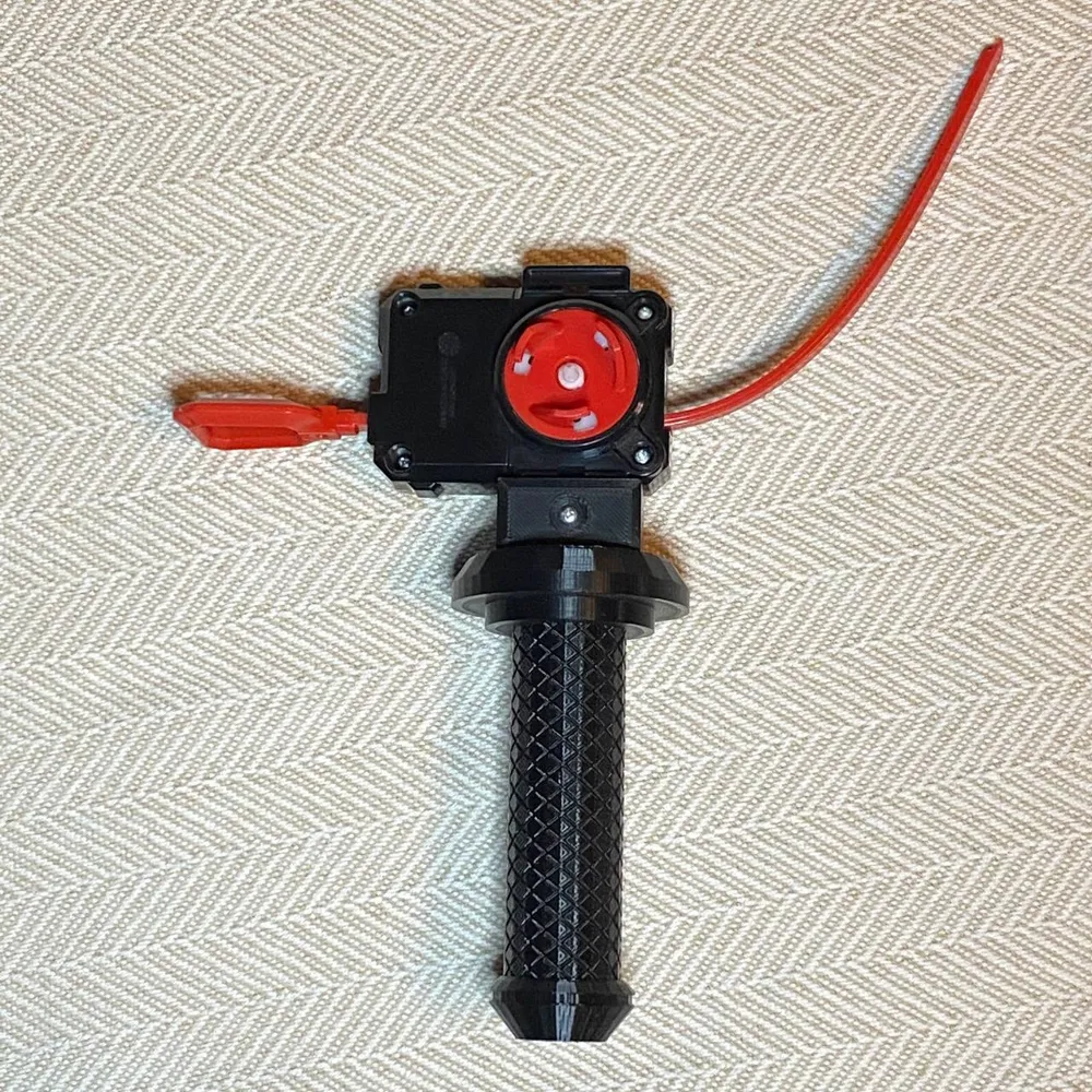 BEYBLADE X | SWORD LAUNCHER GRIP - Free 3D Print Model - MakerWorld