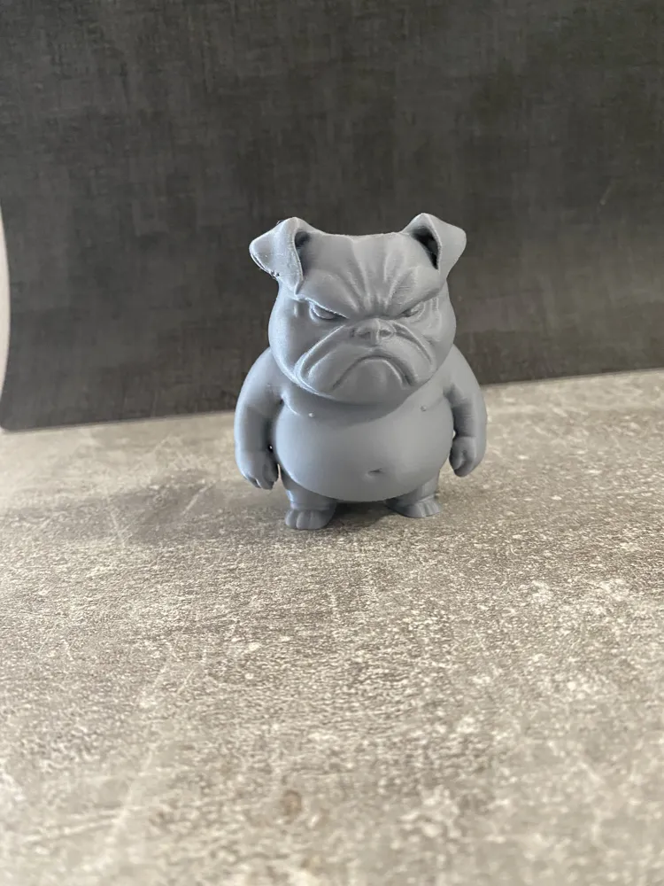 Grumpy Bulldog by Pedderick Designs MakerWorld: Download Free 3D Models
