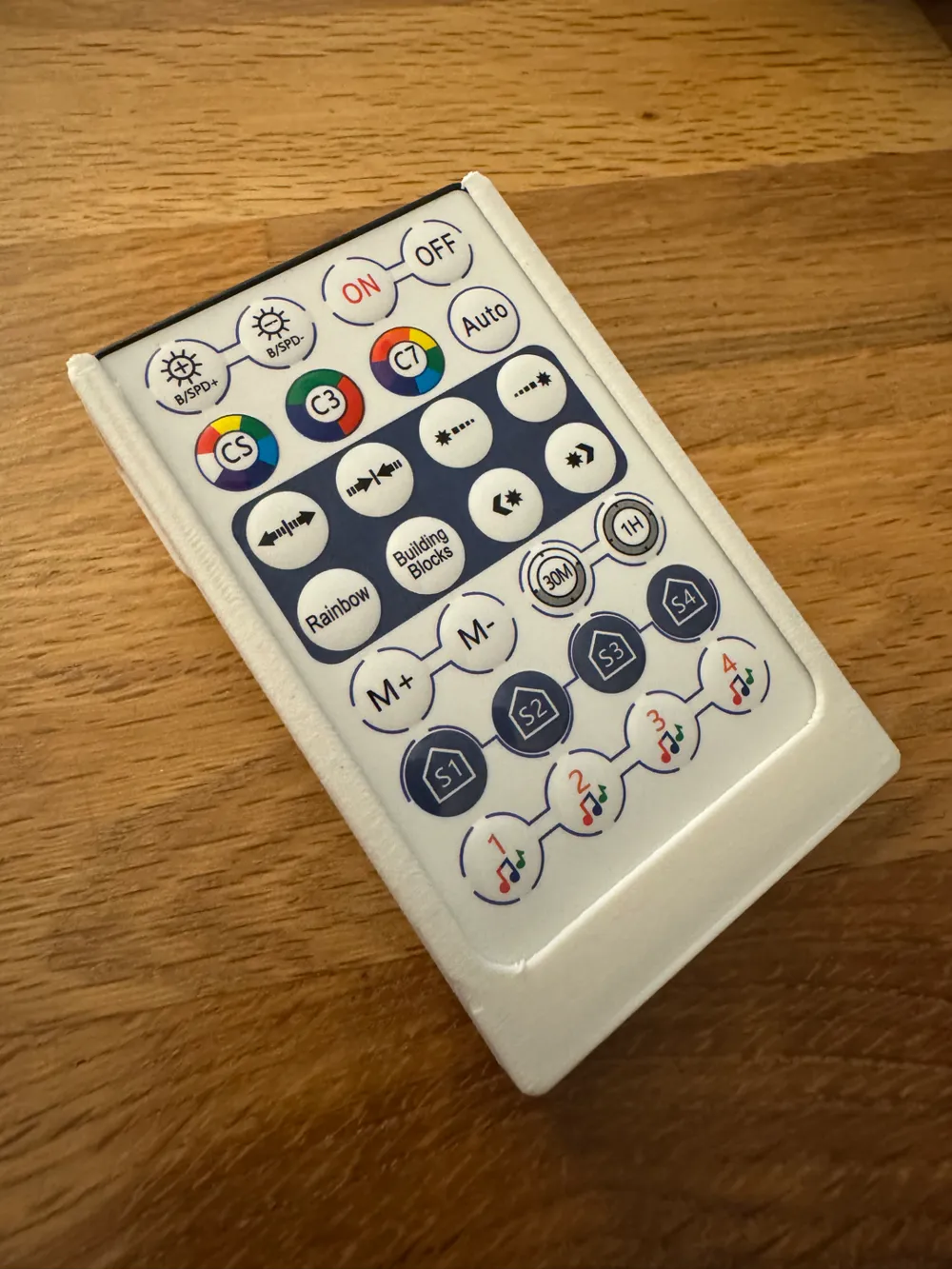 ZENGGE LED strip bluetooth remote holder by Ga73eT MakerWorld: Download ...