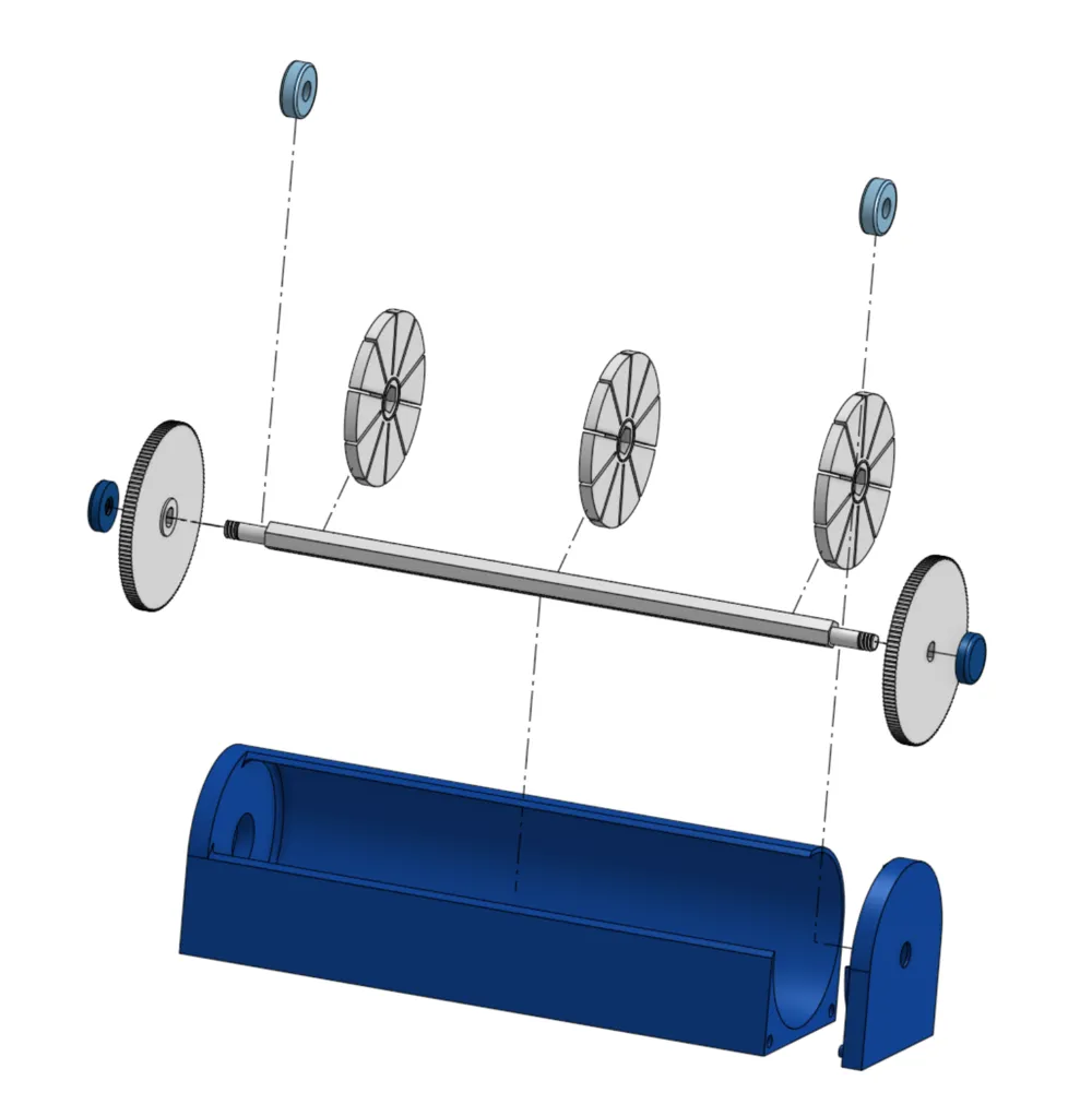 Arduino Breadboard Jumper Wire Rotating Organizer - Free 3D Print Model ...