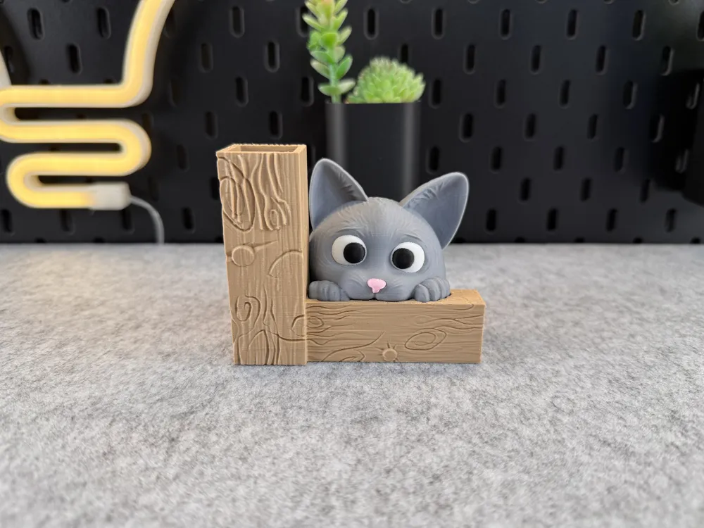 Cute Cat by 3DPrintyi MakerWorld: Download Free 3D Models