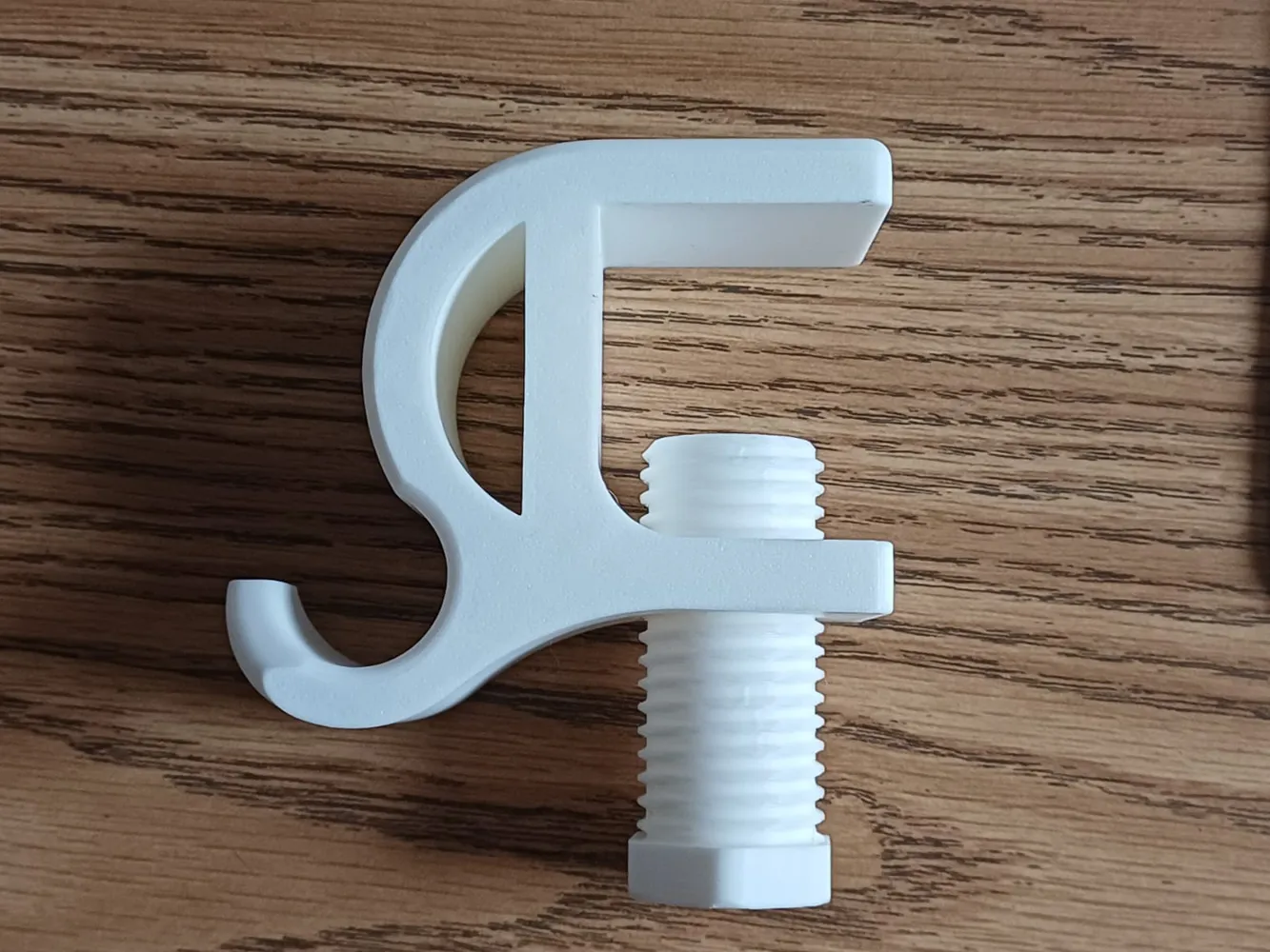Strong Desk Hook / Bag Hook with Clamp - Free 3D Print Model - MakerWorld