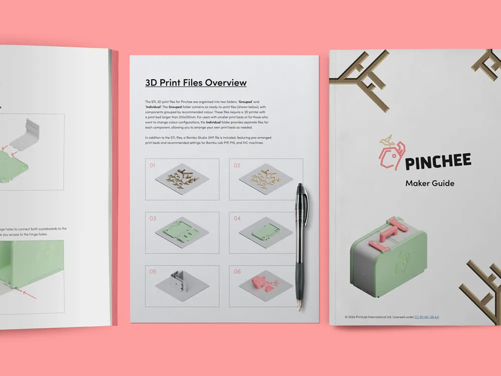 Pinchee | Dexterity Stacking Game by PrintLab MakerWorld: Download Free ...