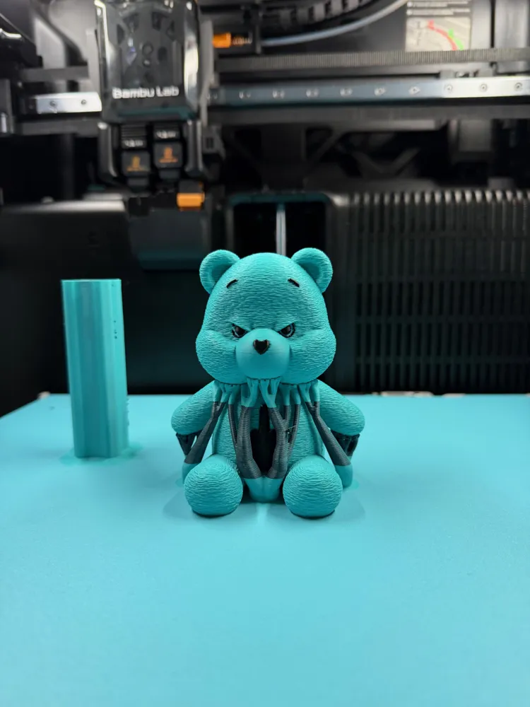 Middle Finger Bear - Free 3D Print Model - MakerWorld