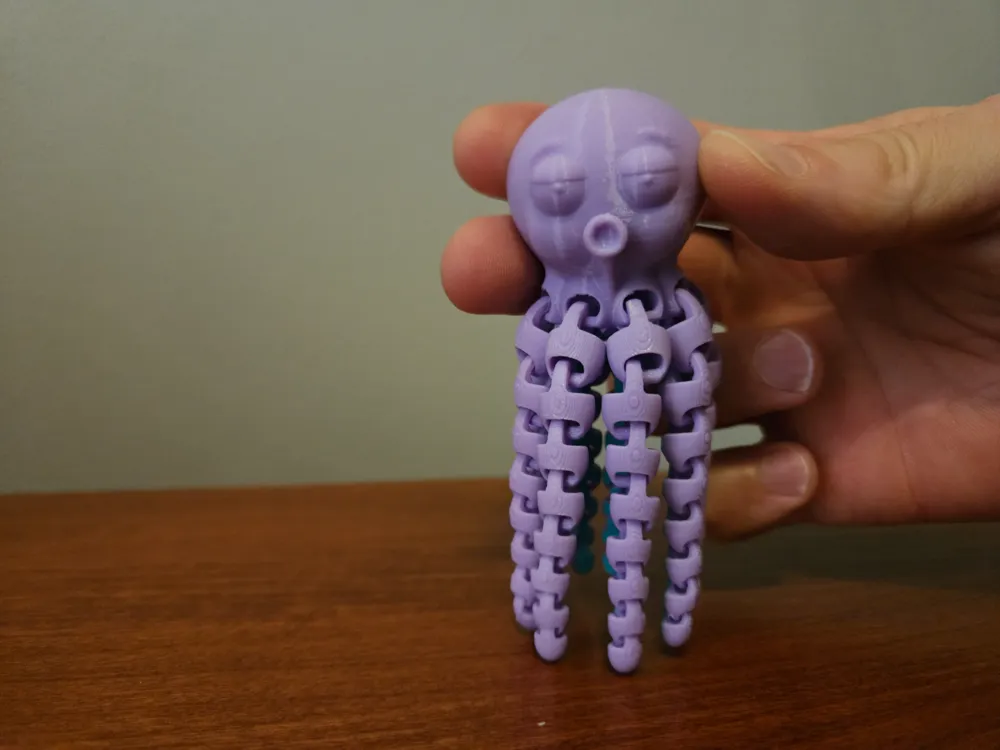 Flexi Octopus Remixed by Enivel3D MakerWorld: Download Free 3D Models
