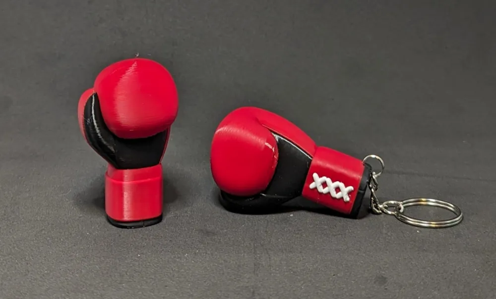 Multicolor Boxing Glove Keychain by custom3dmodels - MakerWorld