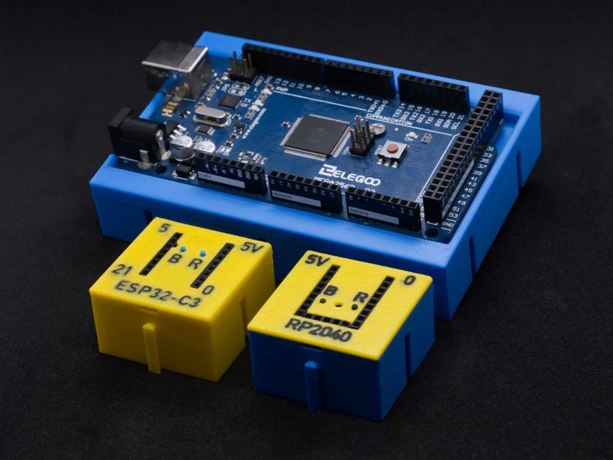 Arduino、RP2040 和 ESP32-C3 积木模块 来自 srprint MakerWorld：免费下载 3D 模型