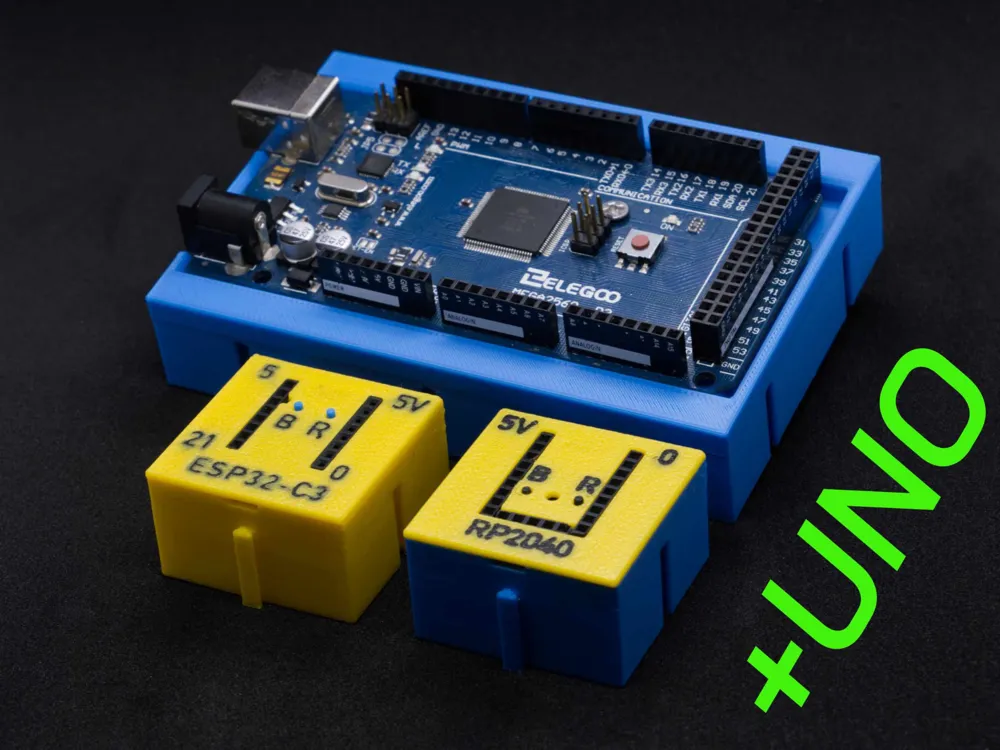 Arduino, RP2040 and ESP32-C3 Building Block - Free 3D Print Model ...