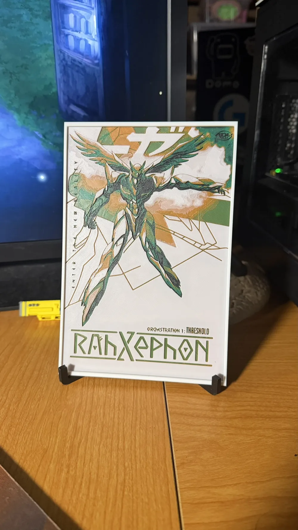 RahXephon (2002) - Anime HueForge - Free 3D Print Model - MakerWorld