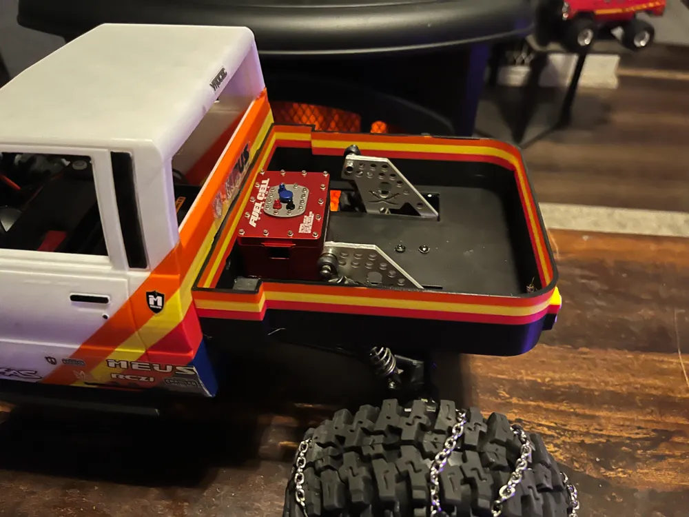 Universal 150mm 1/10 scale crawler comp style bed Remixed by jasonboz56 ...