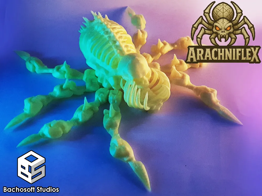 Arachniflex | Bone Weaver - Articulated Spider by Bachosoft Studios ...