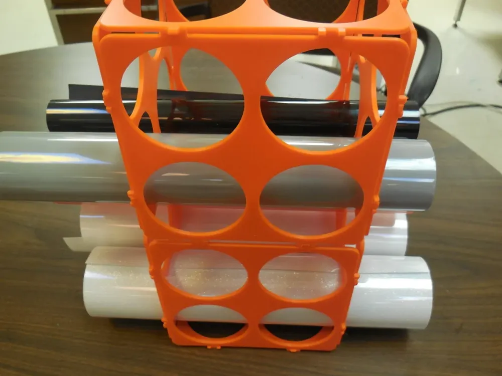 Cricut Vinyl Storage Tower by LarkinLabs - MakerWorld