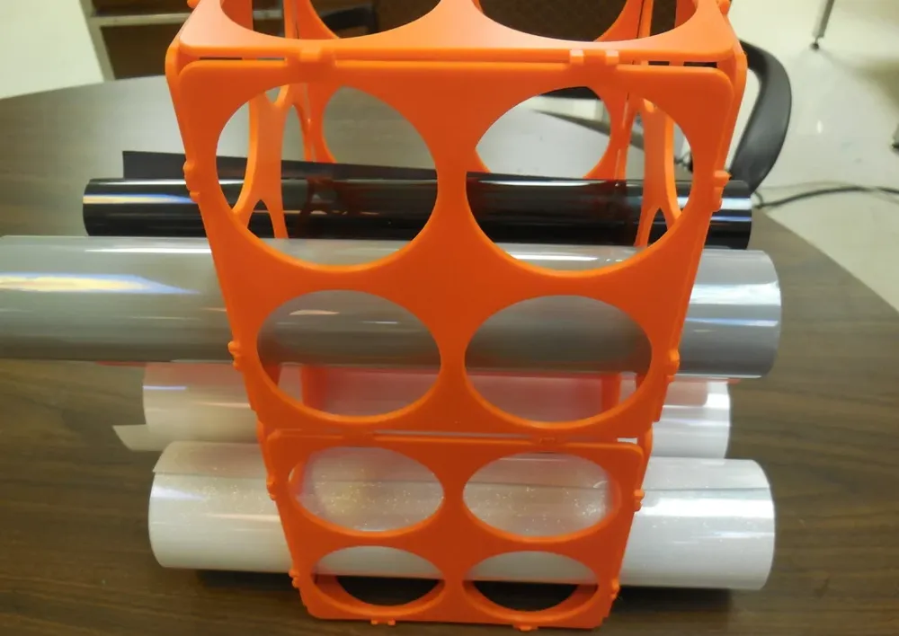 Cricut Vinyl Storage Tower by LarkinLabs - MakerWorld