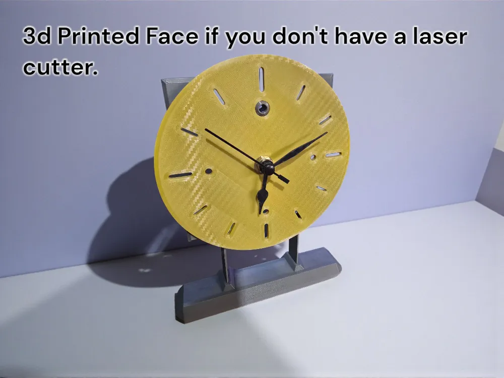 Modern Desk Clock by TKB-3D MakerWorld: Download Free 3D Models