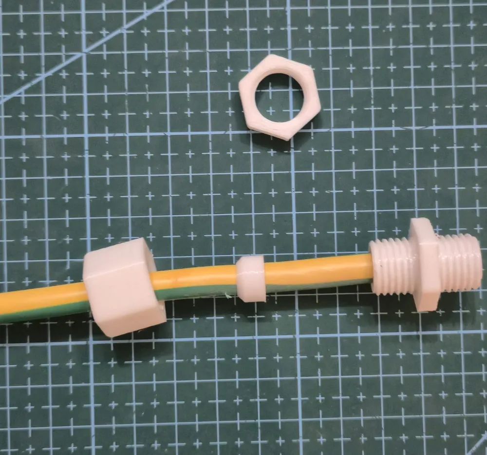 Customizable Cable Gland - Custom Cable Gland by 3Dmanufactory.italy ...