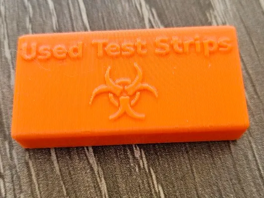 Diabetes Test Strip Disposal Box by Darug - MakerWorld